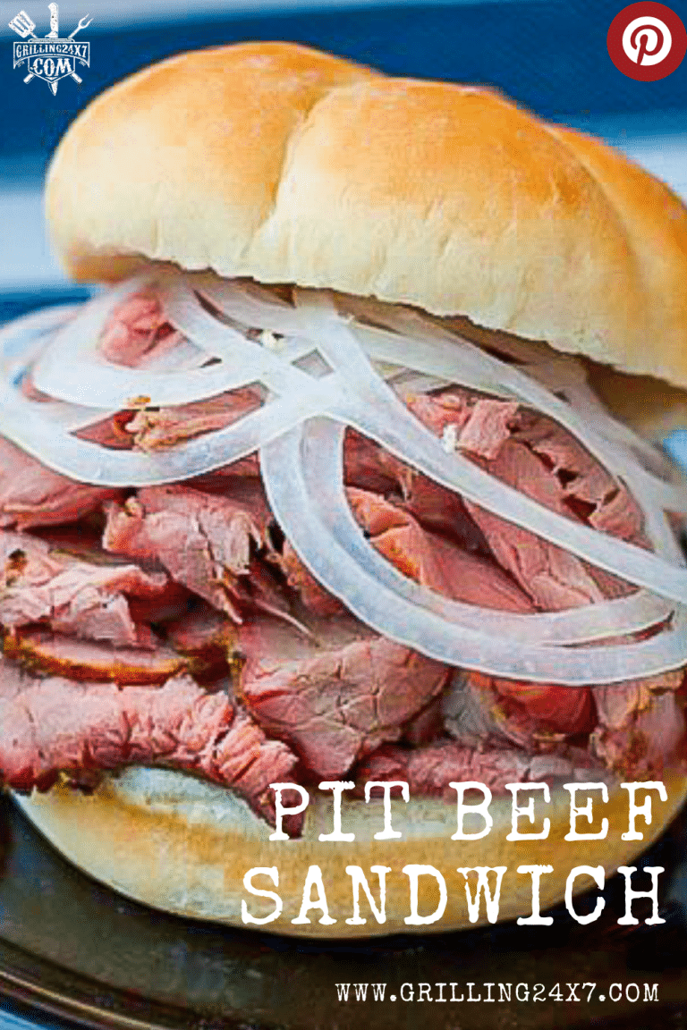 Grilled Maryland Style Pit Beef - Grilling 24x7