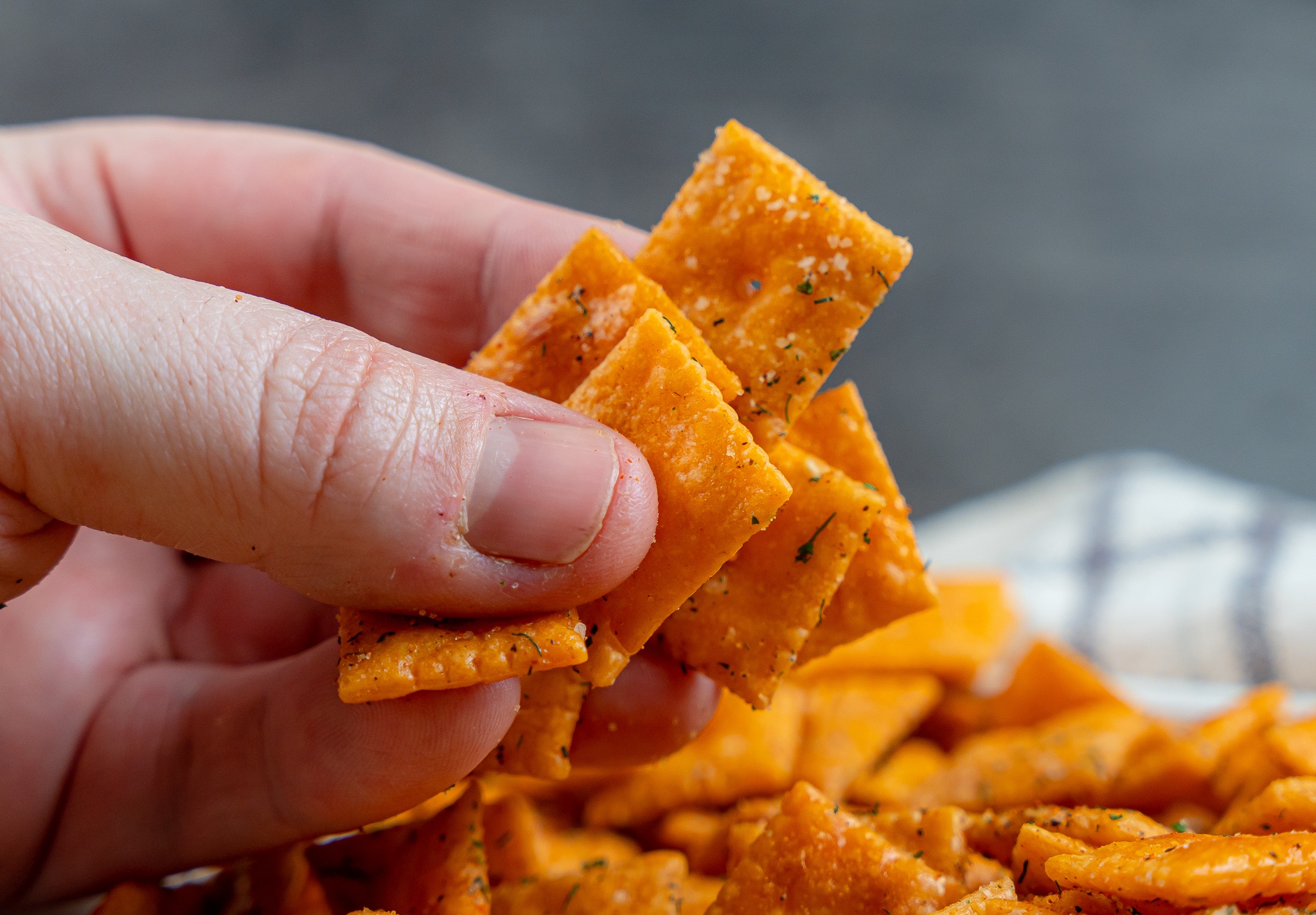 Pellet Grill Smoked Cheez Its - Grilling 24x7